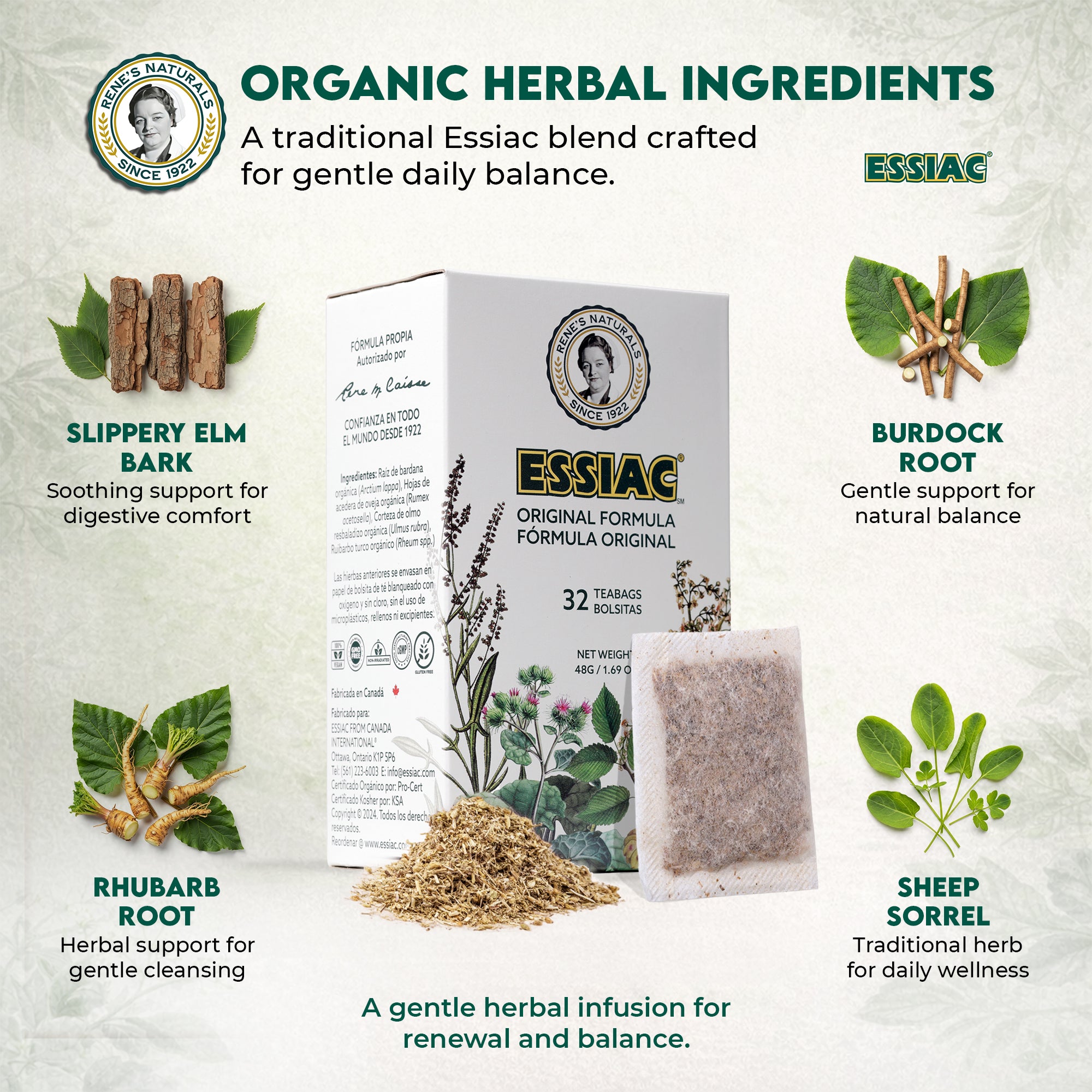 Essiac Tea Bags - Original Organic Formula – Essiac Store